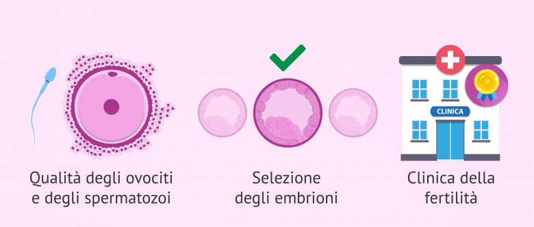 Tasso di successo della fecondazione in vitro (FIVET)